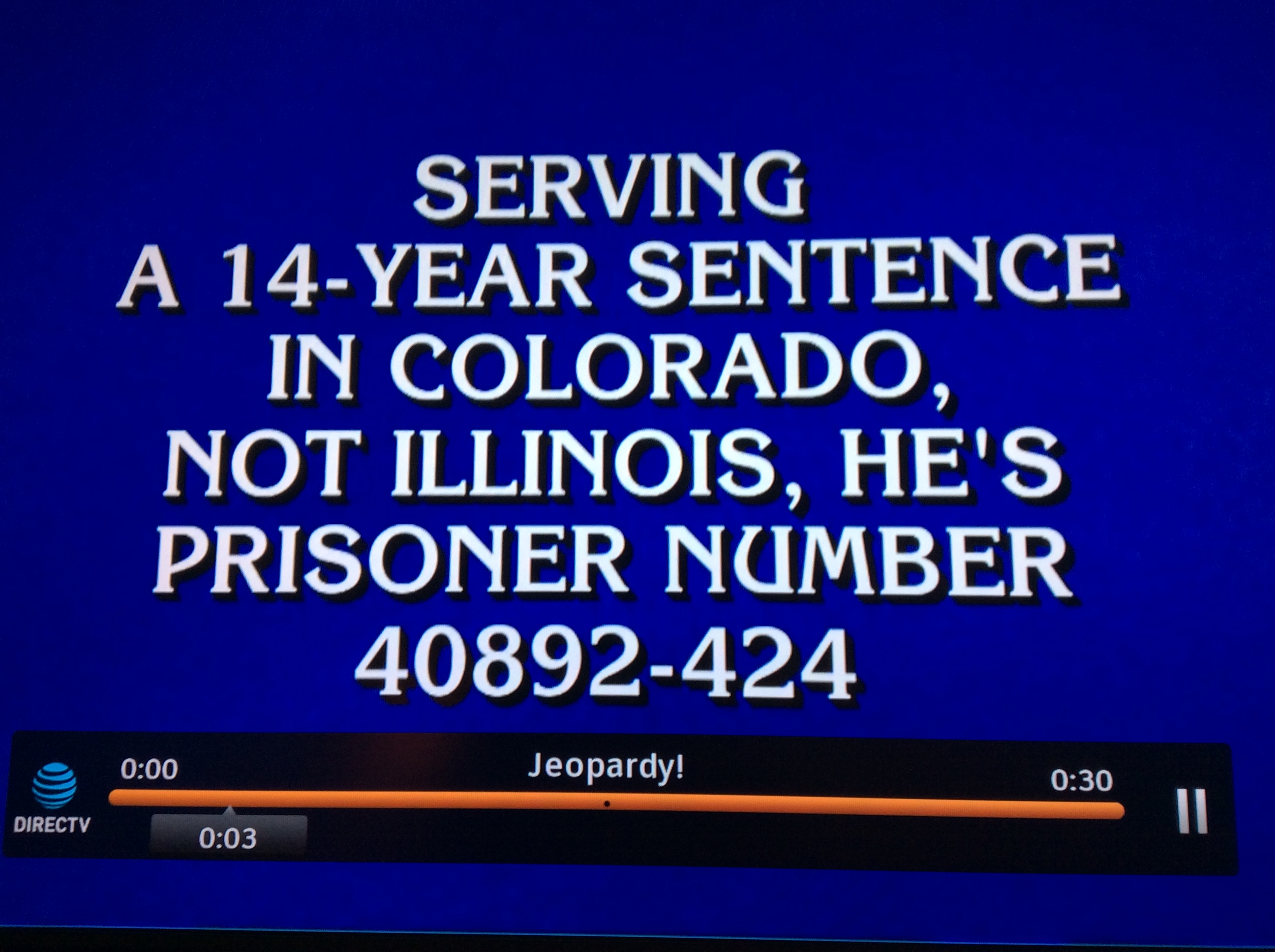 Final Jeopardy – Piece of Mindful