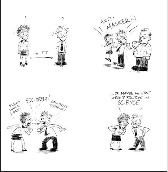 A cartoon from ScottRC – Piece of Mindful