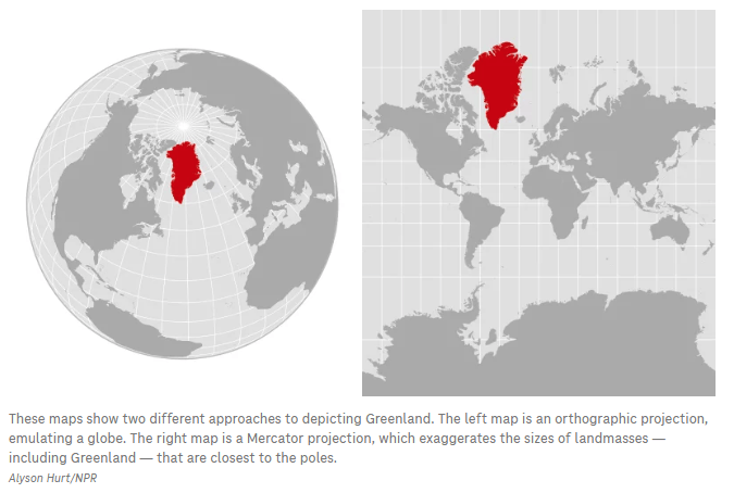 Mercator maps, some Beatles fun – Piece of Mindful